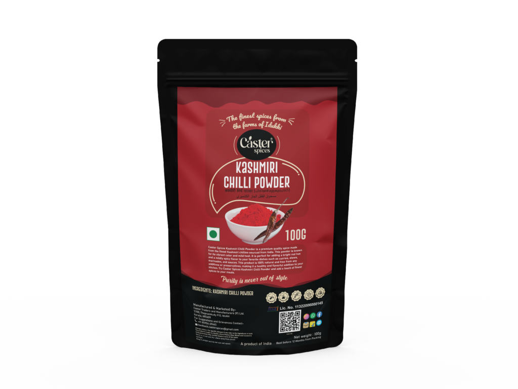 Kashmiri Chilli Powder – Caster Spices